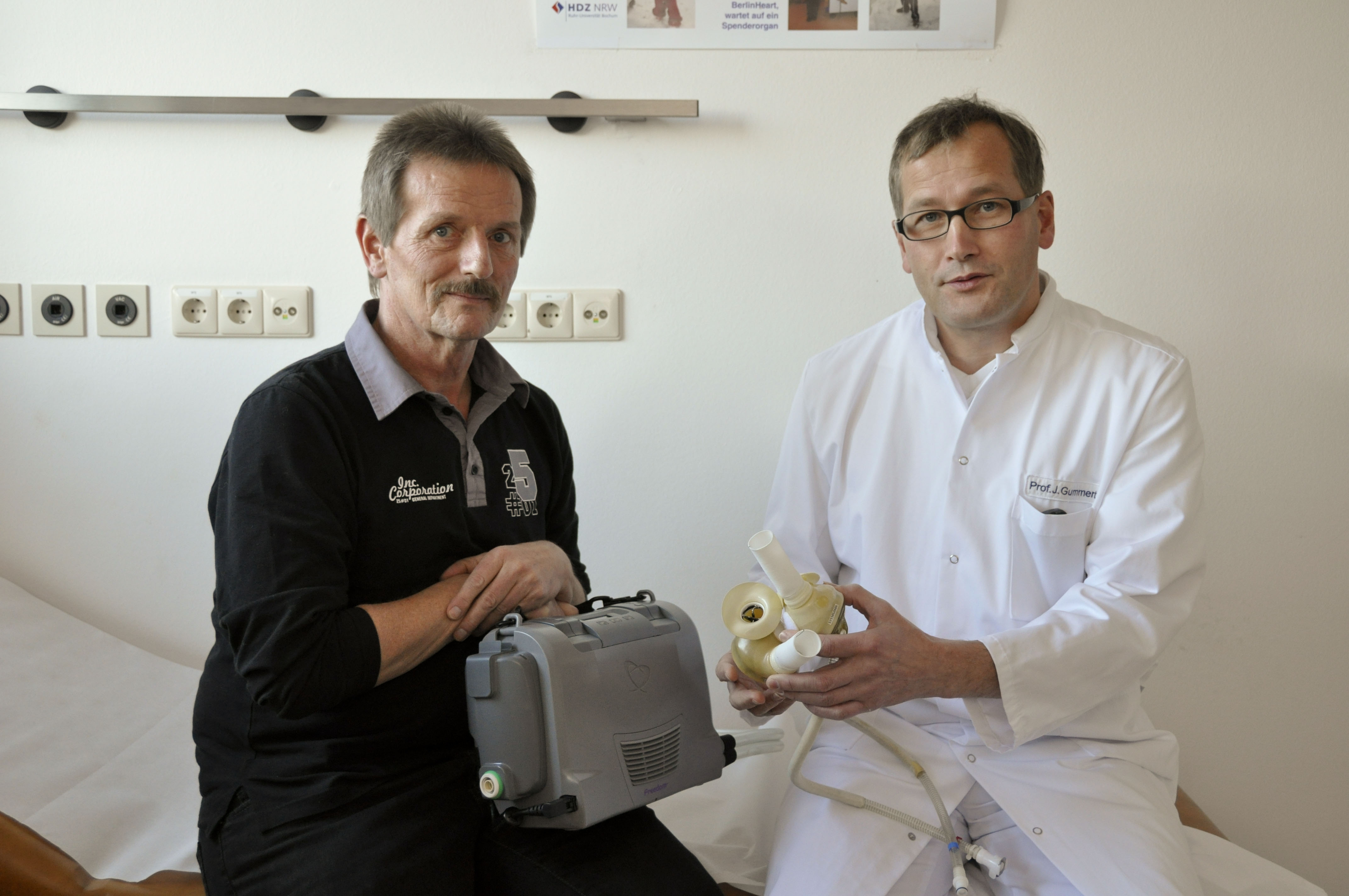 133 künstliche Herzschläge pro Minute